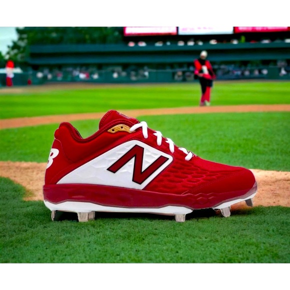 New Balance | Shoes | New Balance L300mw4 Team Usa Red Baseball Cleats ...